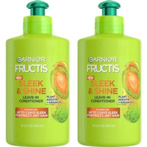 Garnier Fructis Sleek & Shine Leave In Conditioner Argan Oil Review ...