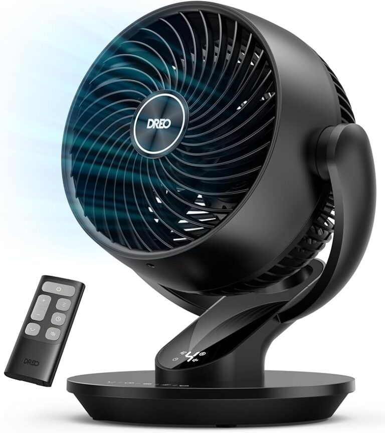 Dreo 13-Inch Ultra-Quiet Air Circulator Fan with Remote Review: Pros ...